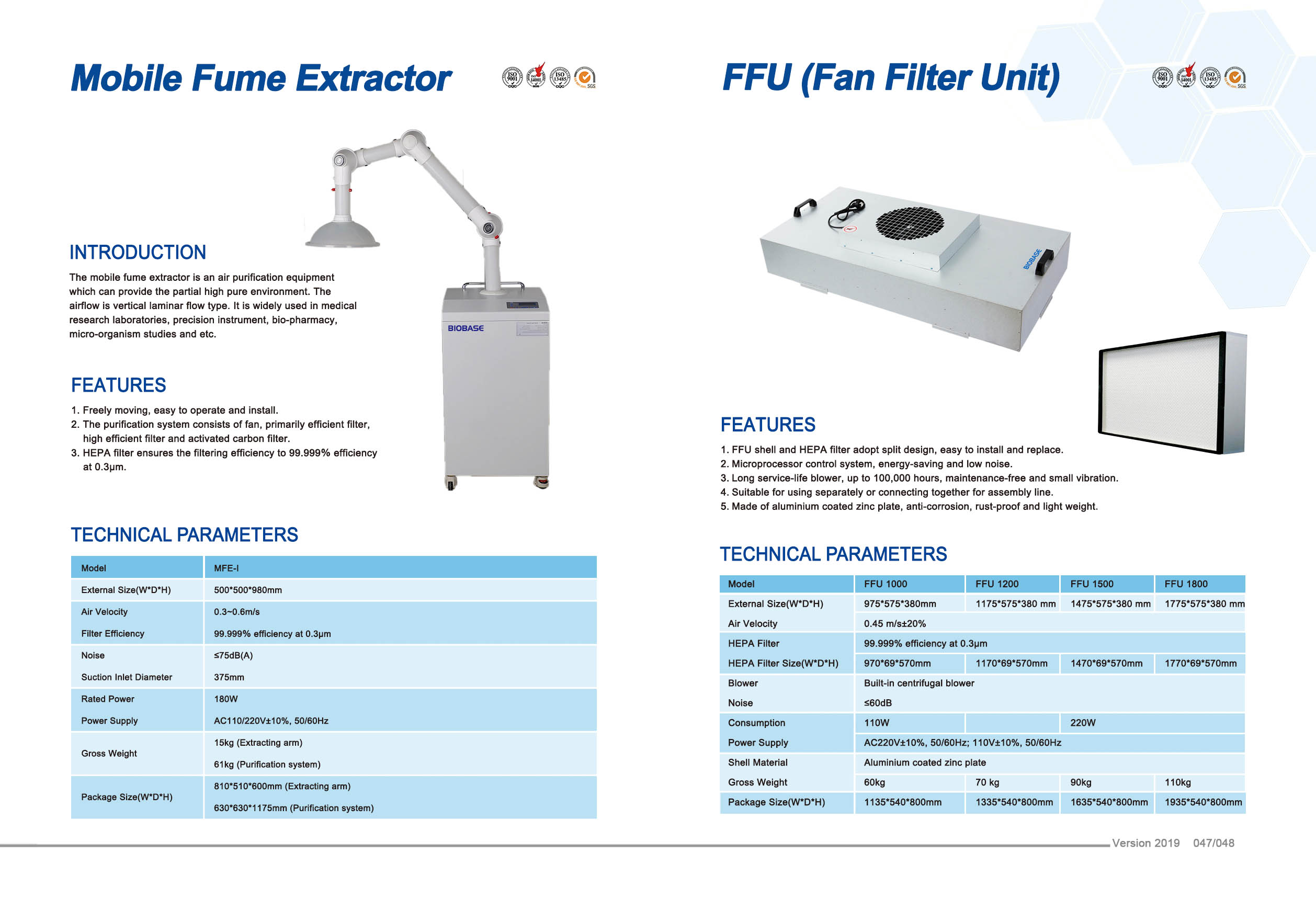 Mobile Fume Extractor - BIOBASE